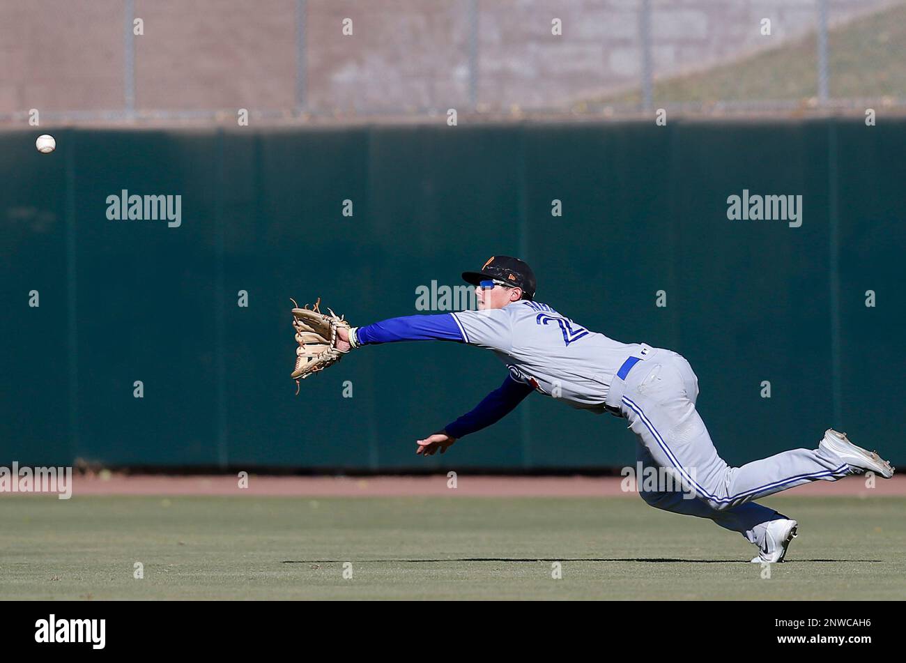 Toronto Blue Jays right fielder Cavan Biggio during a MLB Fall League ...