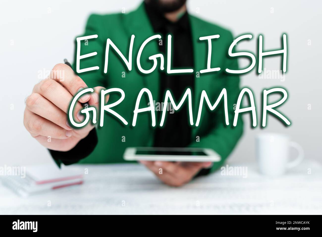 Conceptual caption English Grammar, Word for courses cover all levels ...