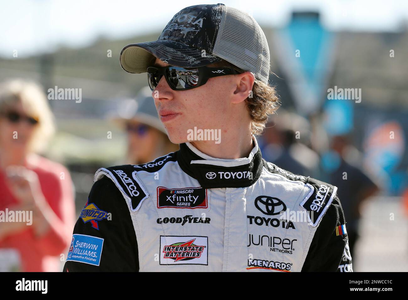 Brandon Jones, Joe Gibbs Racing, Toyota Camry Toyota Service Centers ...