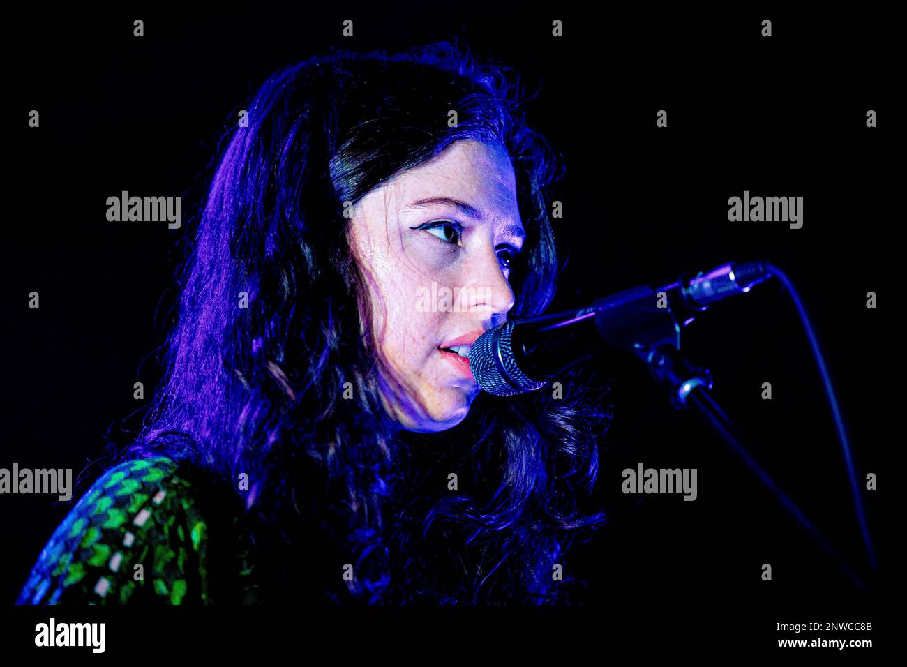 Italy 25 February 2023 Alaska Reid - opening for Maya Hawke - live at ...