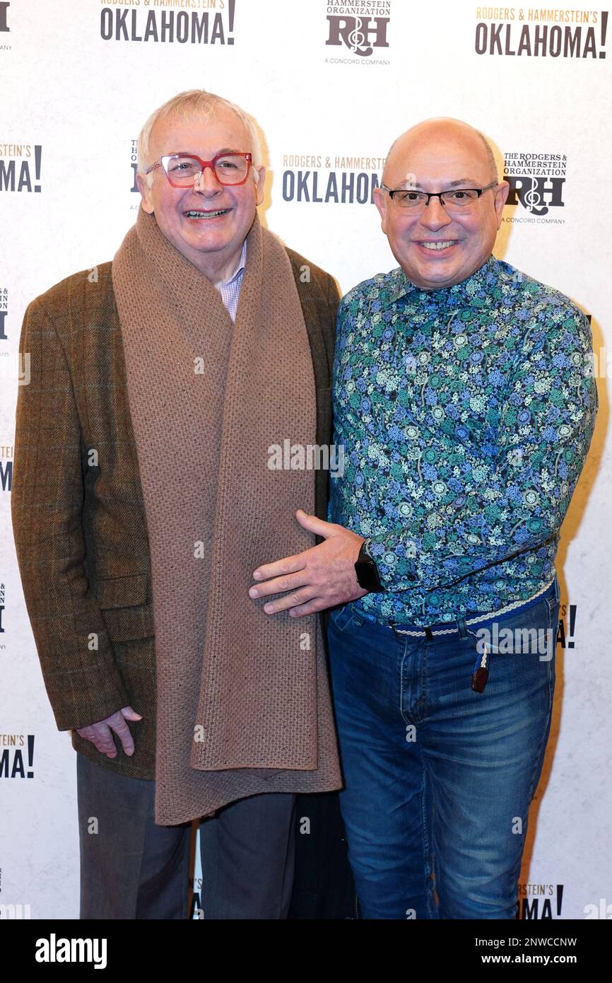 Christopher Biggins (left) and Neil Sinclair attending the opening ...