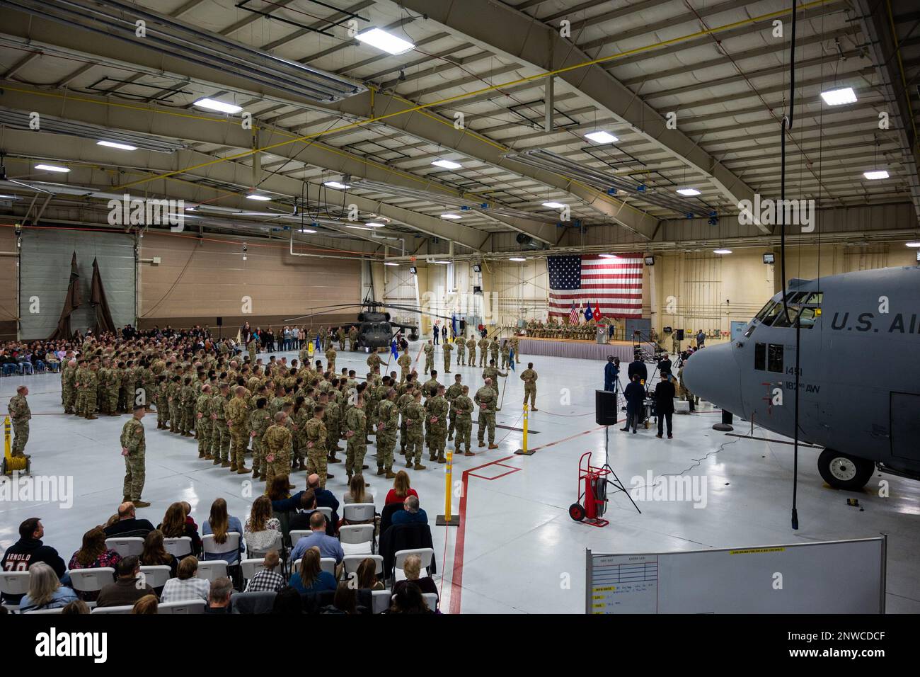 U.S. Army soldiers from the 106th Aviation Regiment take part in a ...