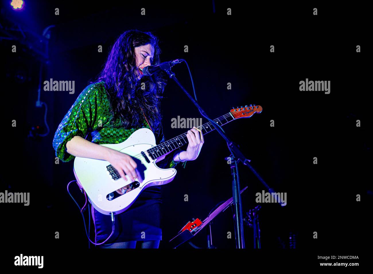 Italy 25 February 2023 Alaska Reid - opening for Maya Hawke - live at ...