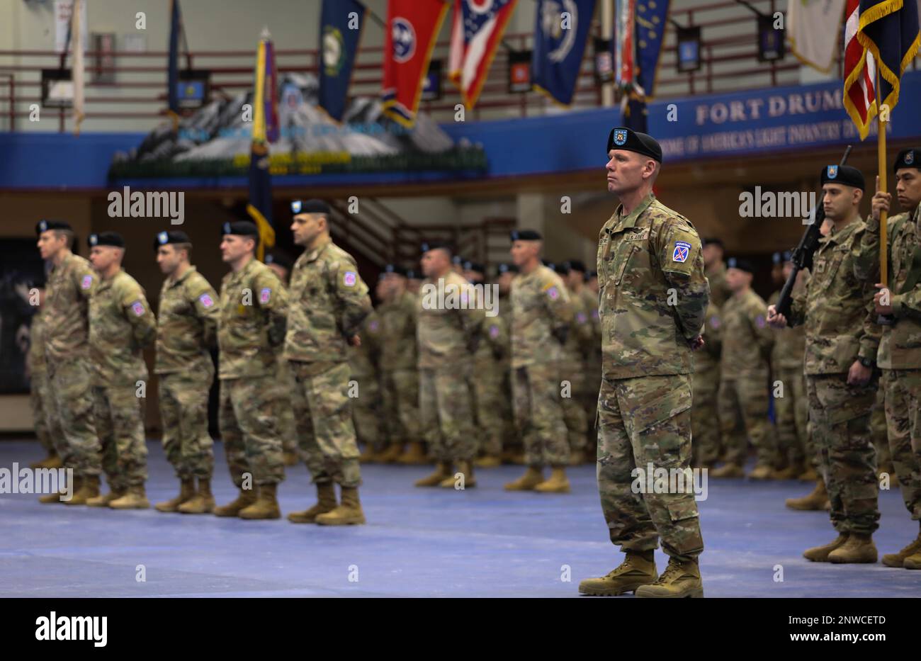 The 1st Brigade Combat Team, ‘Warrior Brigade’, uncased their unit ...