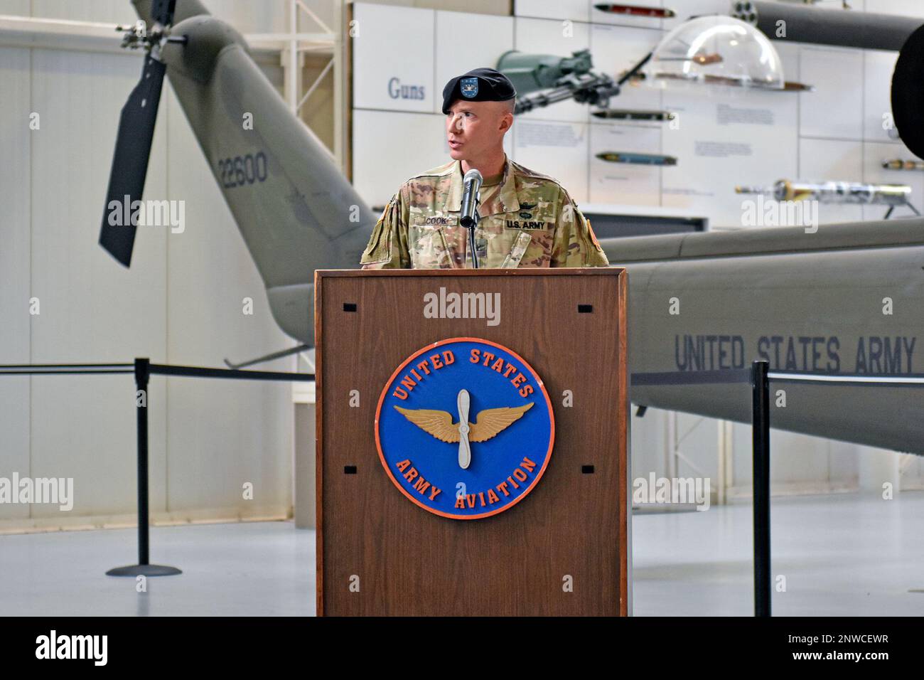 Col. Jason T. Cook, dual-hatted as the Air Traffic Services Command and ...