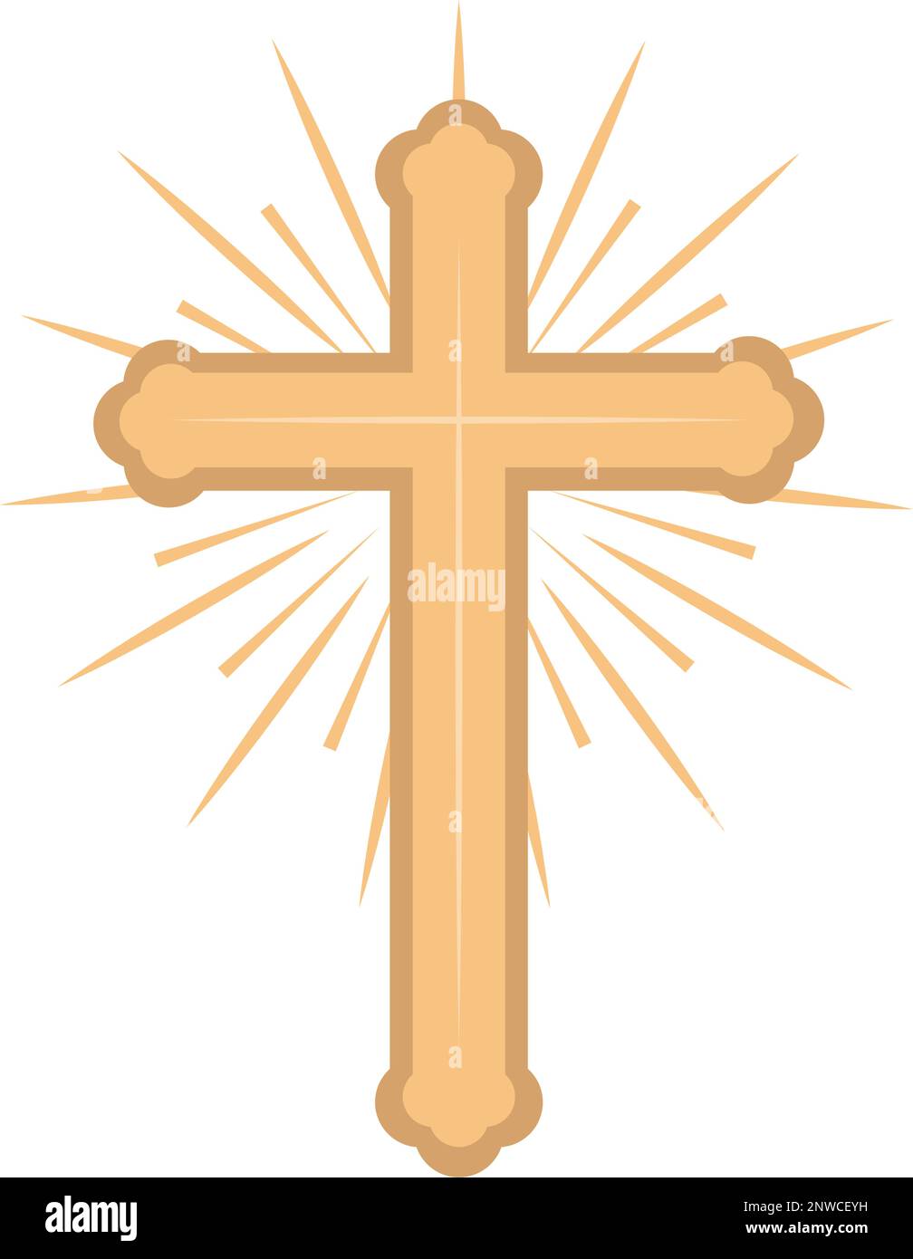 christian cross icon Stock Vector Image & Art - Alamy
