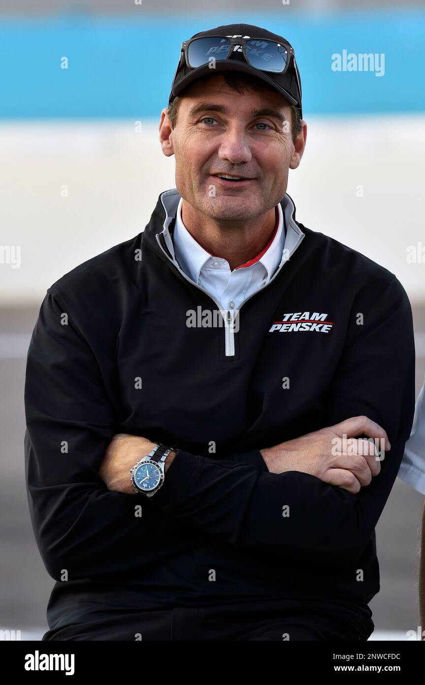 Tim Cindric during practice for the NASCAR Monster Energy Cup Series ...