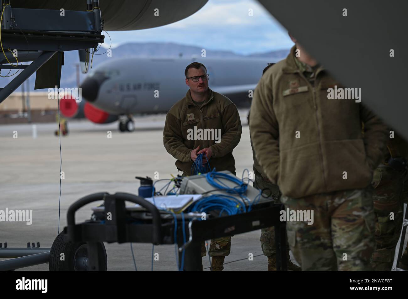 U.S. Air Force Tech. Sgt. Jacob Redding, 87th Electronic Warfare ...