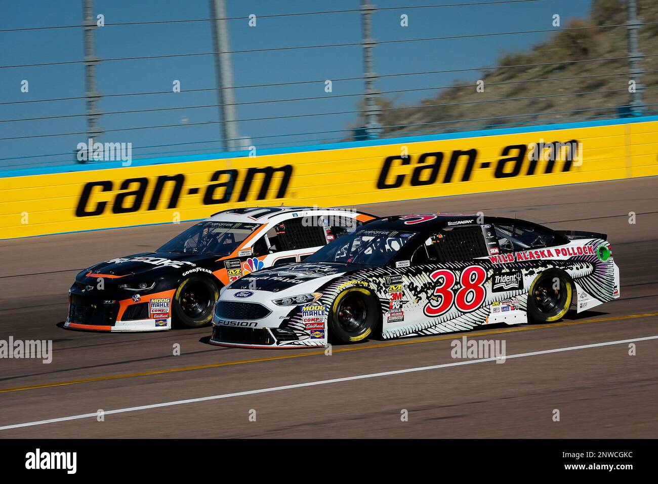 #38: David Ragan, Front Row Motorsports, Ford Fusion Trident Seafoods ...