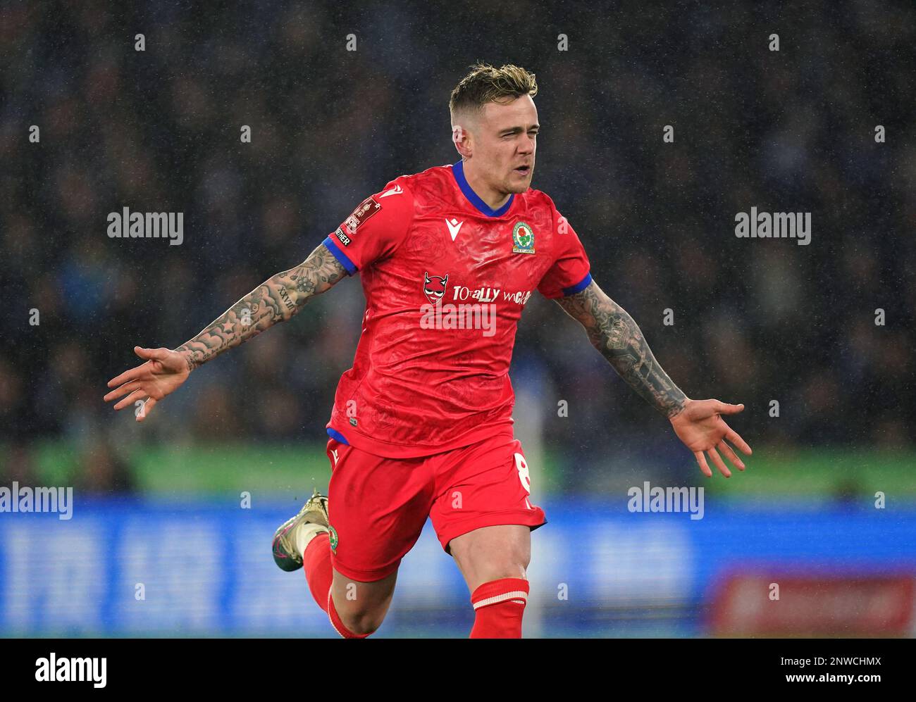 Blackburn Rovers' Sammie Szmodics celebrates scoring their side's ...
