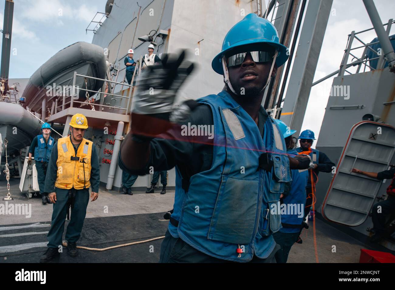 230210-N-XX566-1081 SOUTH CHINA SEA (Feb. 10, 2023) U.S. Navy Seaman ...