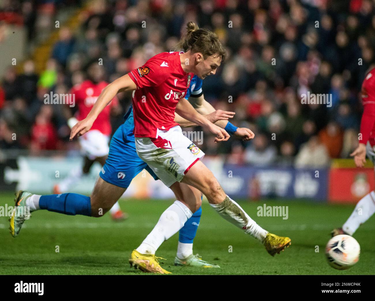 Wrexham association football club v chesterfield football club hi-res ... Wrexham association football club v chesterfield football club hi-res ...