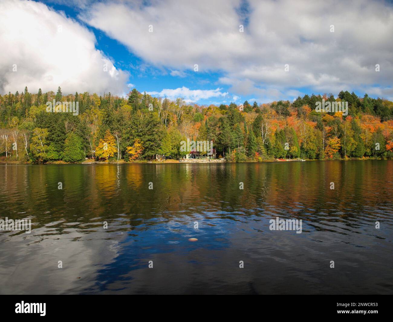 Beautiful fall scenery from Ontario, Canada Stock Photo - Alamy