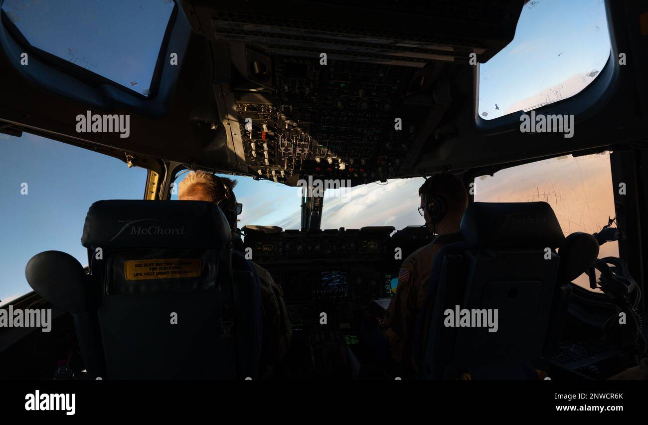 U.S. Air Force Capts. Dane Butler (left) and Ian Marlin (right), 8th ...