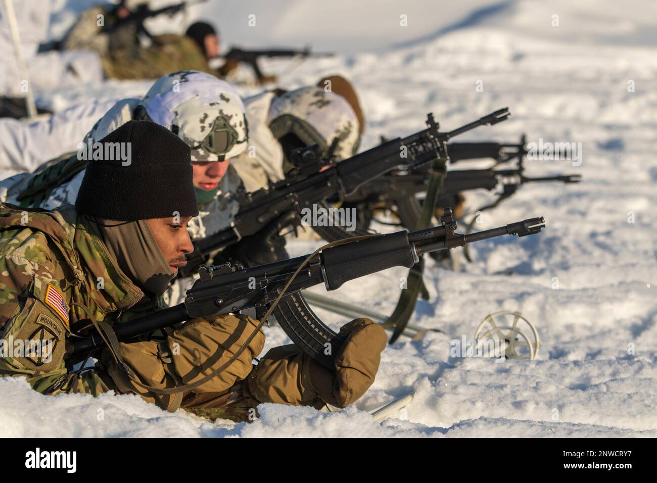 Soldiers from Charlie Troop, 3-71 Cavalry Regiment, 1st Brigade Combat ...