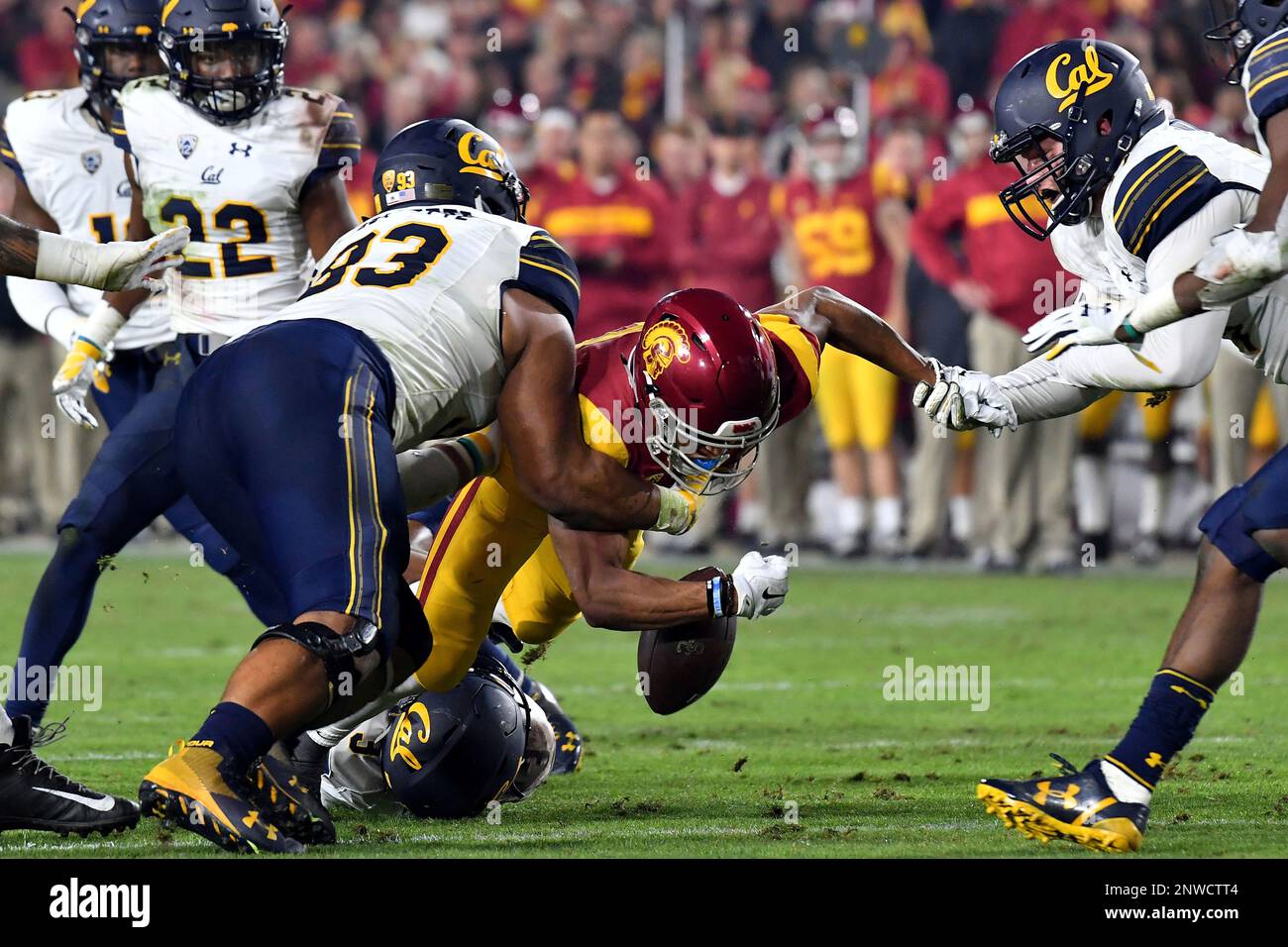 November 10, 2018 Los Angeles, CA.USC Trojans wide receiver Amon-Ra St ...