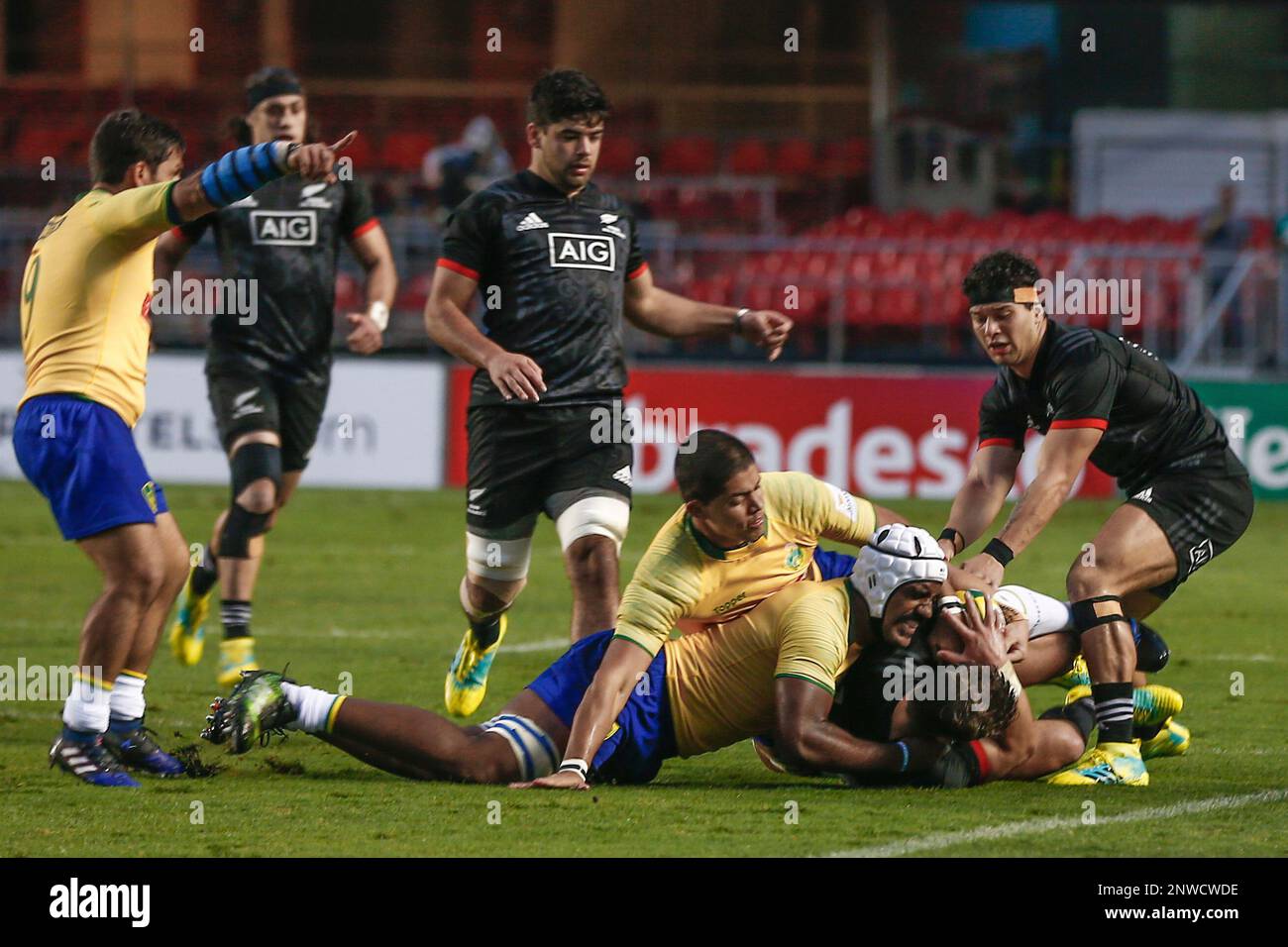 SP - Sao Paulo - 10/11/2018 - Brasil Rugby x All Blacks Maori ...