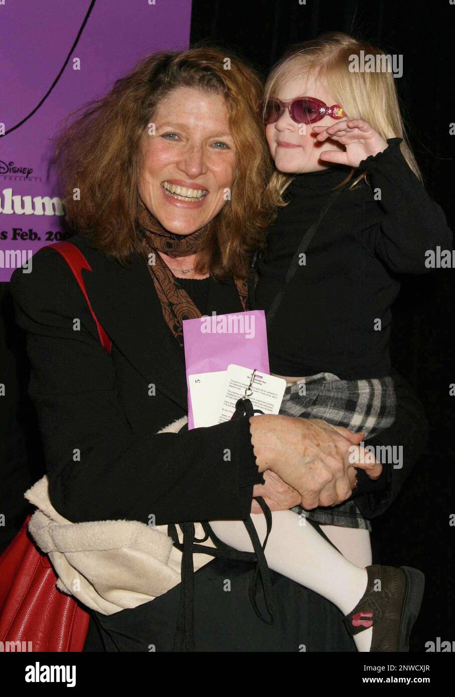 Lucy Simon and her grandaughter Sophie Levine attend the premiere of ...