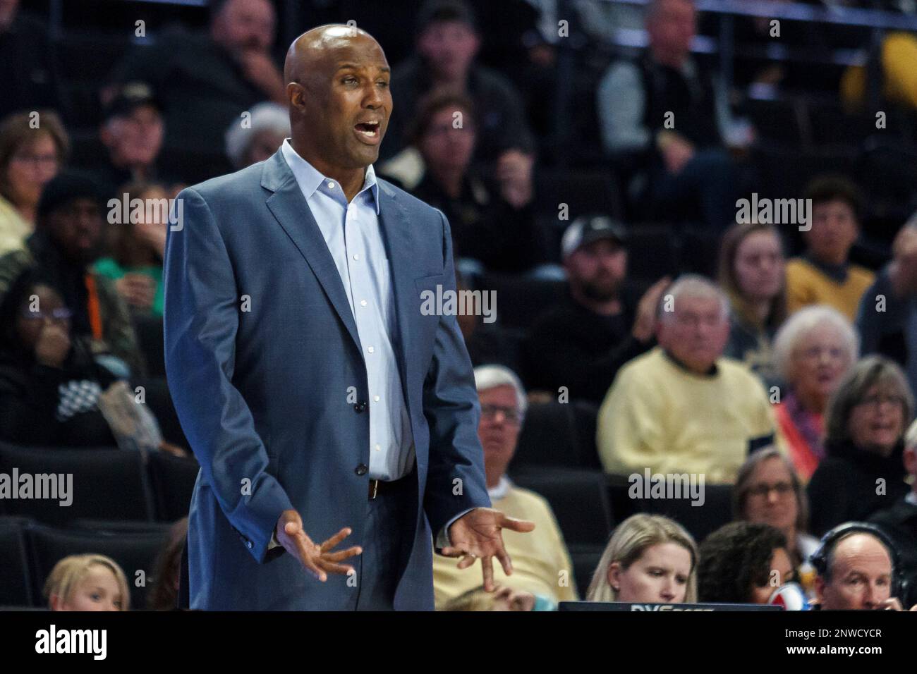 November 10, 2018: North Carolina A&T Aggies head coach Jay Joyner ...