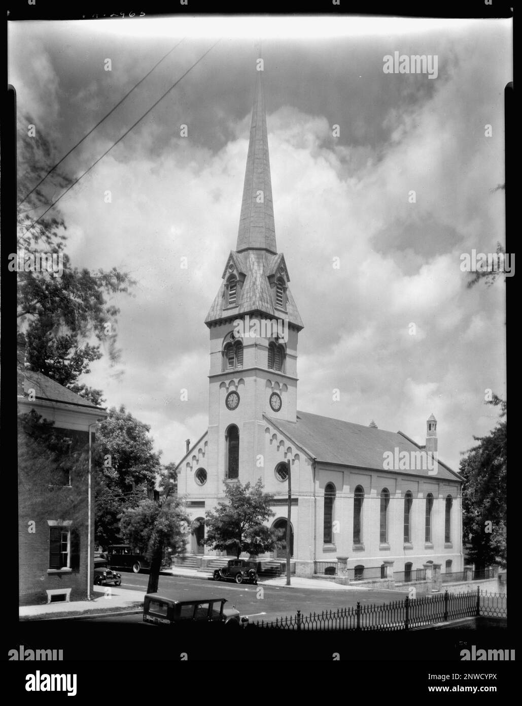 St. George's Church, churchyard, Fredericksburg, Virginia. Carnegie ...