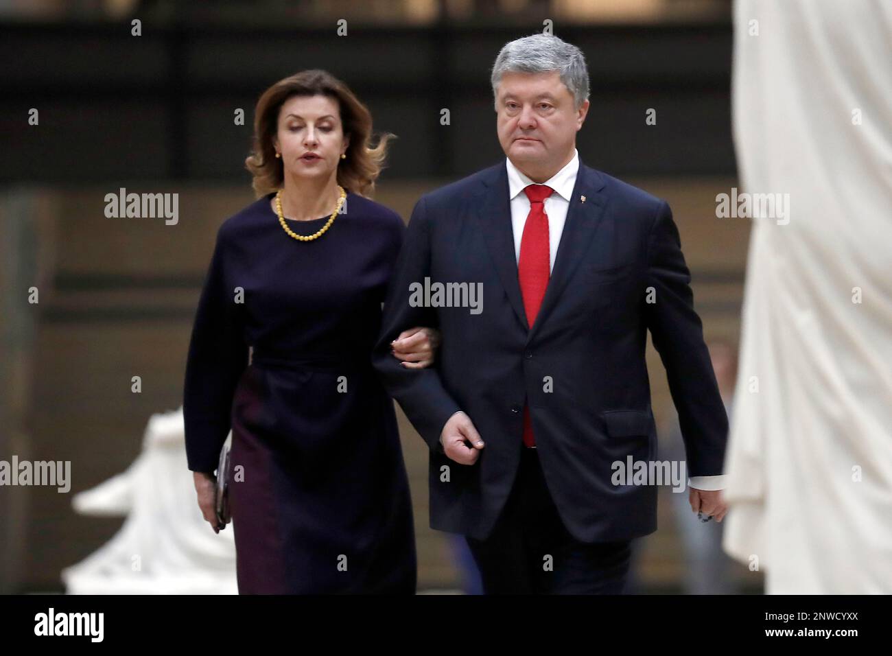 Ukrainian President, Petro Poroshenko and his wife, Maryna Poroshenko ...