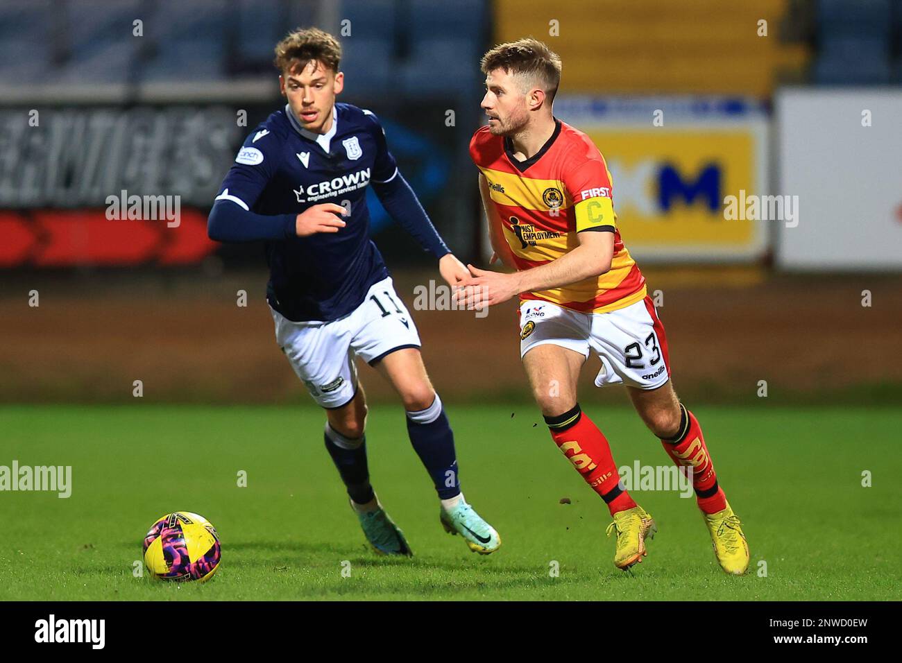 28th February 2023; Dens Park, Dundee, Scotland: Scottish Championship ...