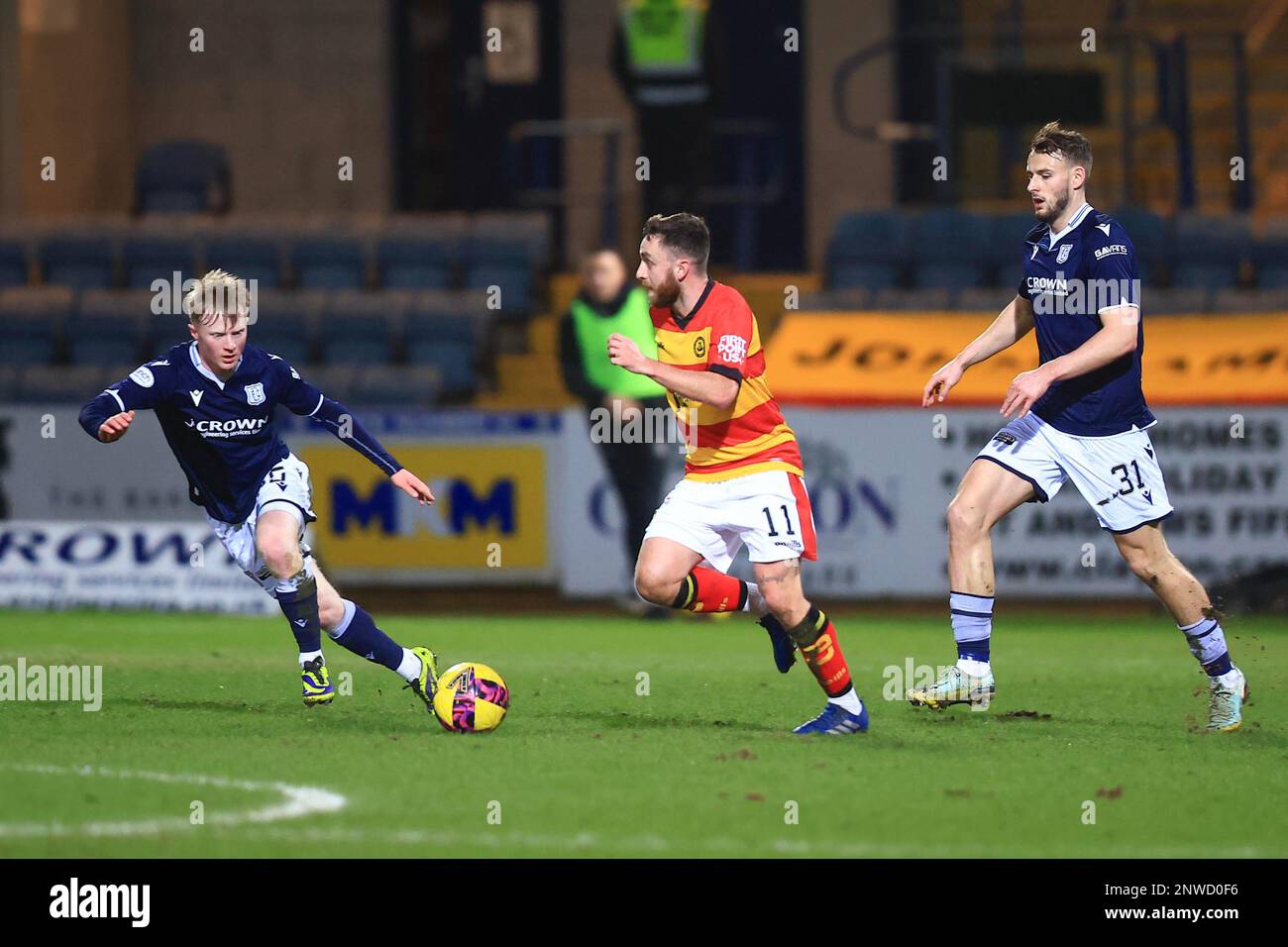 28th February 2023; Dens Park, Dundee, Scotland: Scottish Championship ...