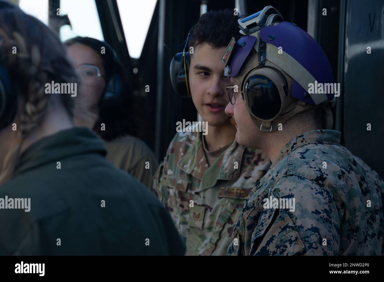 U.S. Marine Corps Sgt. Joseph Boyle, quality assurance chief, station ...