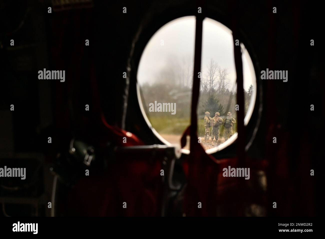 Washington National Guard Soldiers with Charlie Company, 898th Brigade ...
