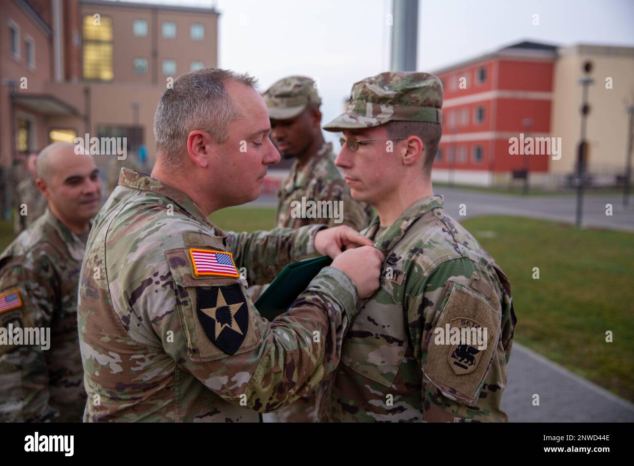 U.S. Army Sgt. Jared J. Ihry, Geospatial Planning Cell noncommissioned ...