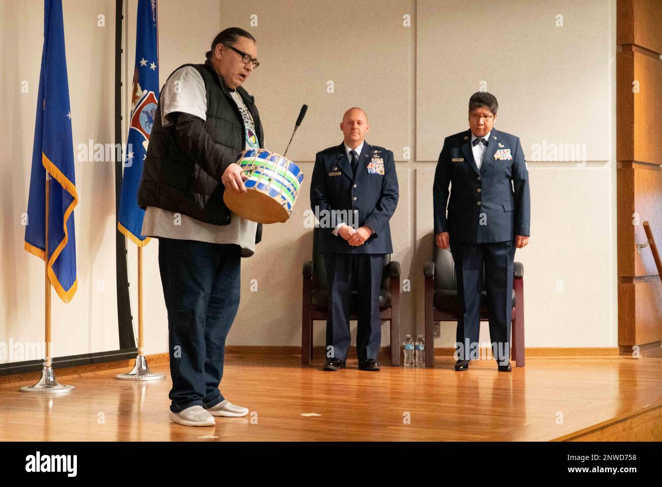 Master Sgt. Mary Lohnes, a knowledge manager assigned to the 139th ...