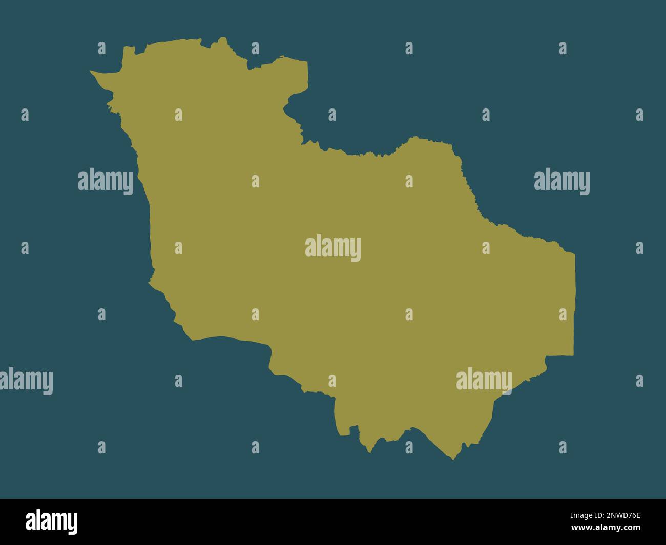 Katavi, region of Tanzania. Solid color shape Stock Photo - Alamy