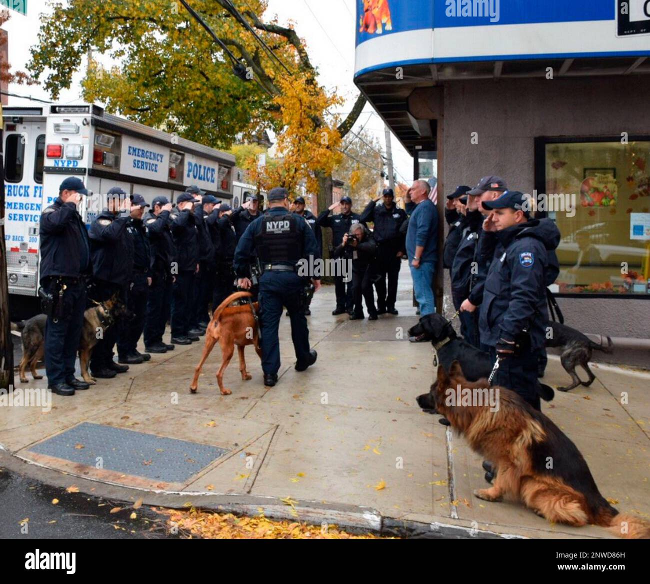 In this Nov. 5, 2018 photo, provided by the New York City Police ...