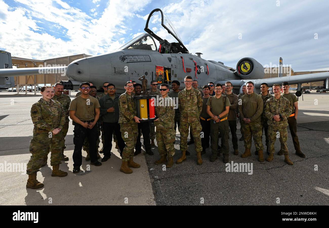 U.S. Air Force Airmen assigned to the 357th Fighter Generation Squadron ...