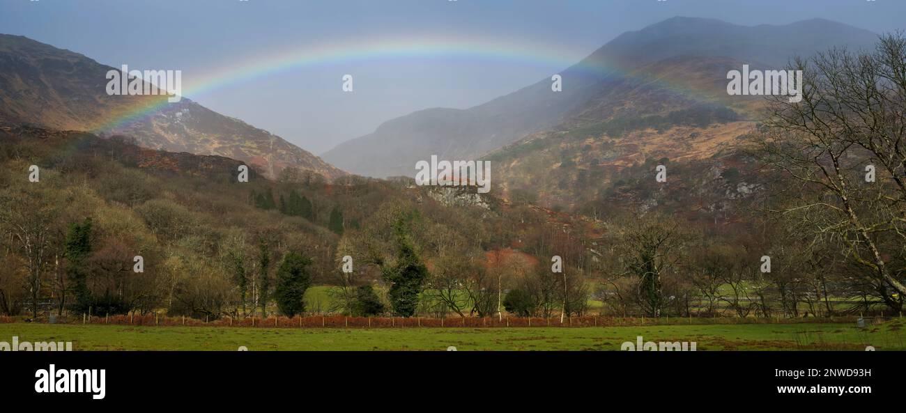Wales rainbow uk hi-res stock photography and images - Alamy