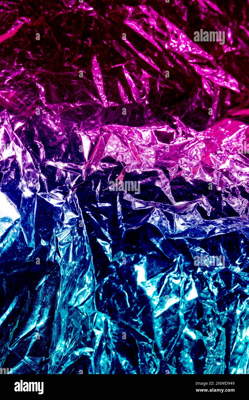 Shiny Metallic Blue Background