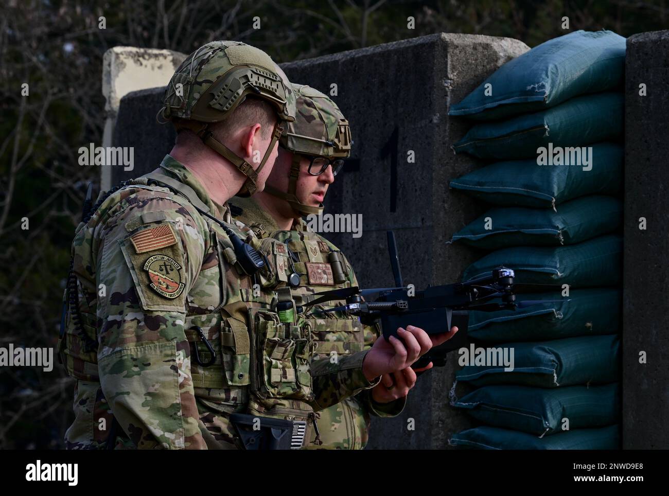 Staff Sgt. Zackery Freiberg, 8th Security Forces Squadron defender, and ...