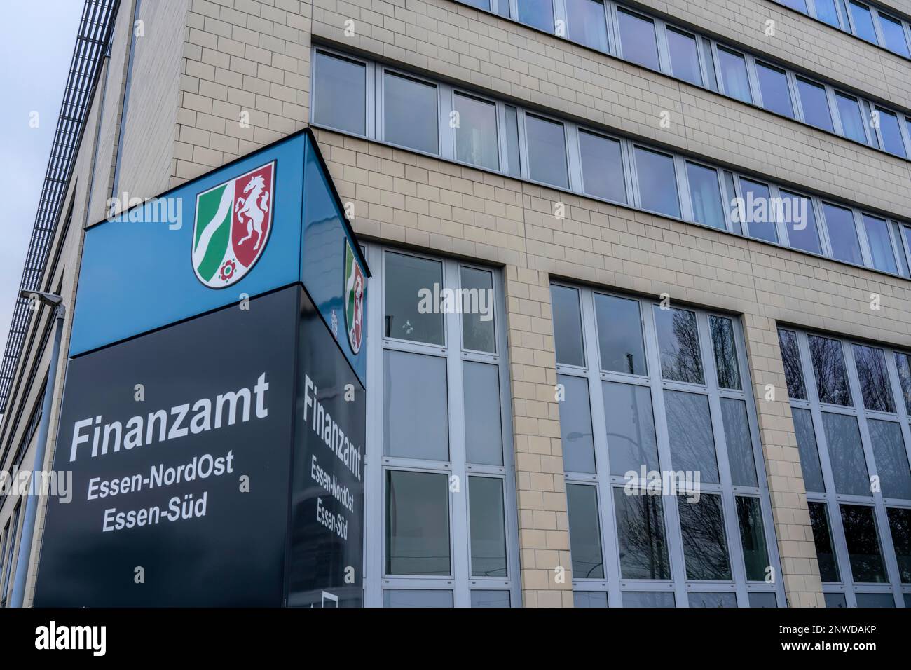 Tax office, symbolic image, Essen-Northeast and South, financial ...