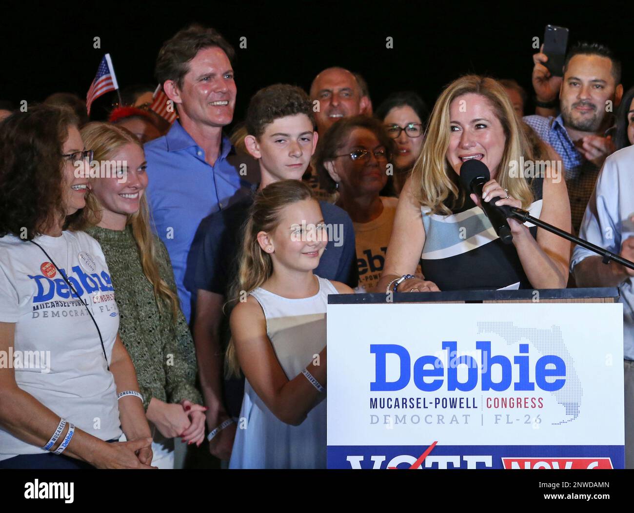 Democratic candidate for Florida's 26th Congressional District Debbie ...