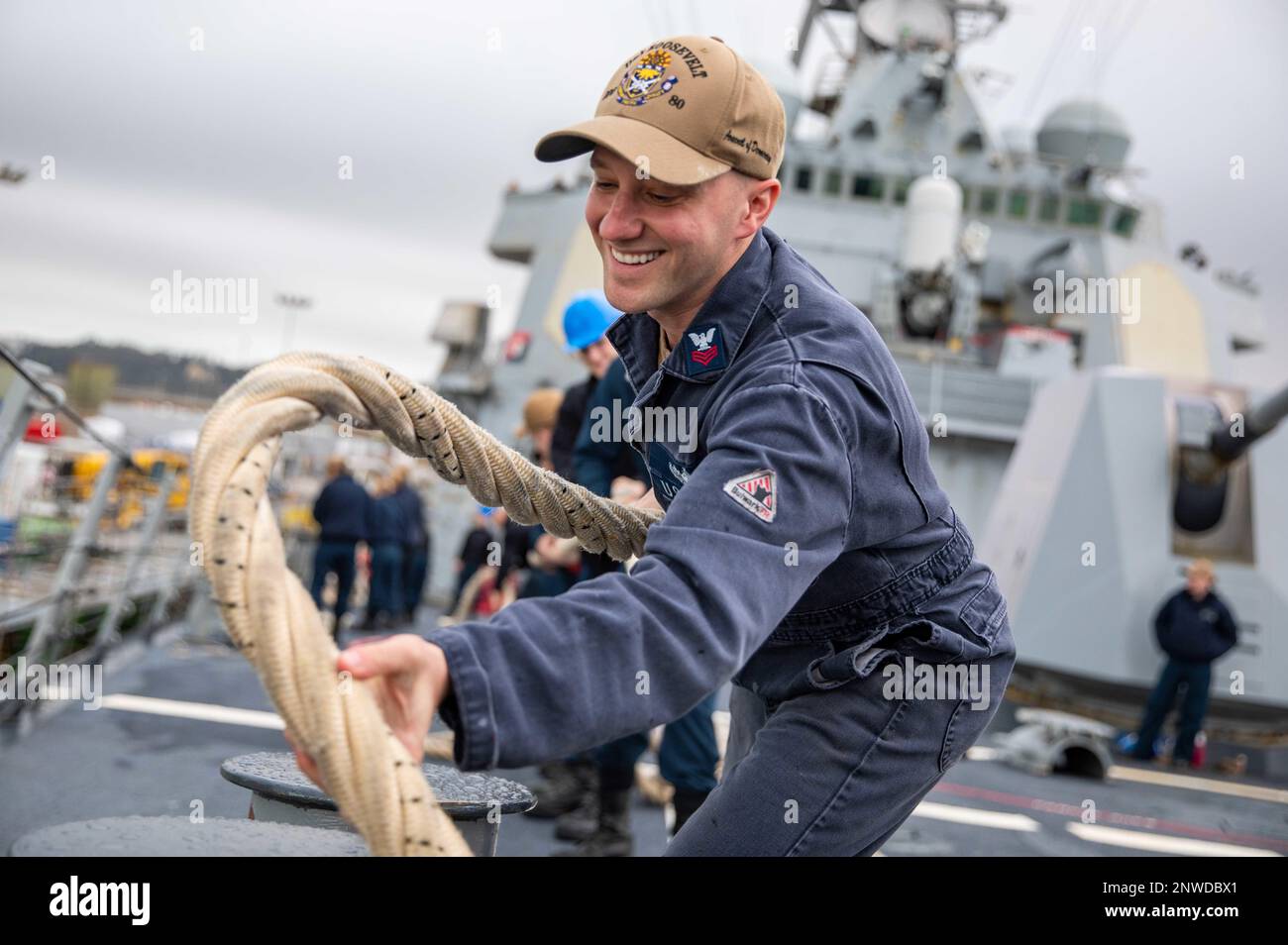 NAVAL STATION ROTA, Spain (Jan. 2, 2023) Cryptologic Technician ...
