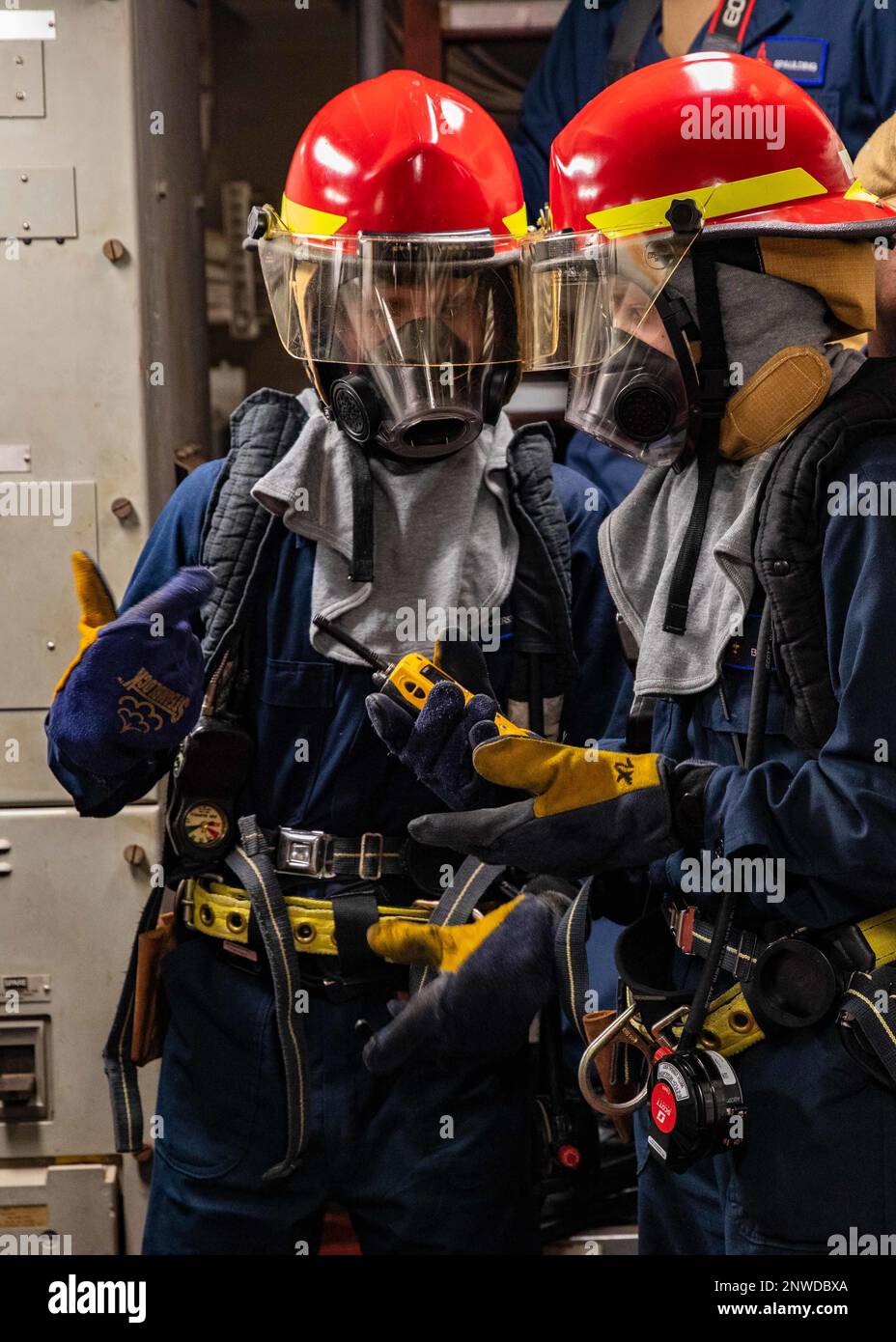 230211-N-IX644-1070 MEDITERRANEAN SEA (Feb. 11, 2023) Electronics ...