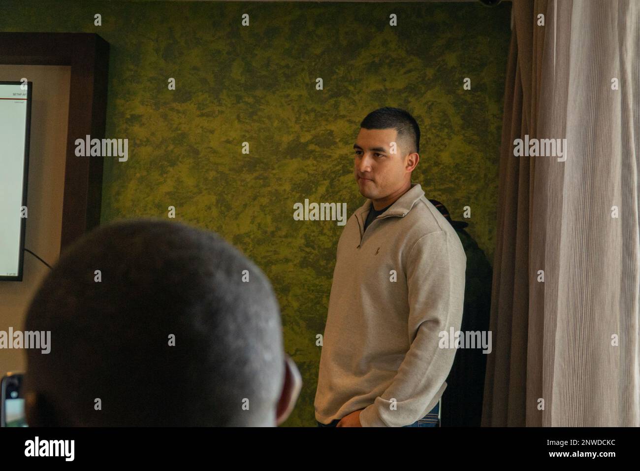 U.S. Army Reserve Sgt. Samuel Marquez with the 653rd Regional Support ...