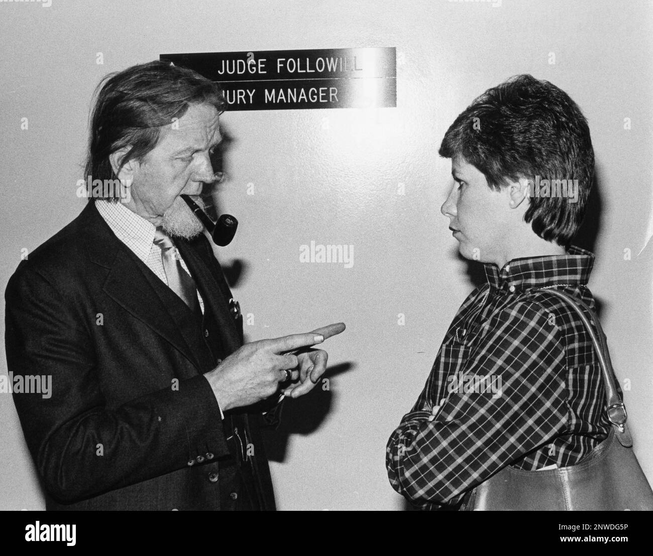 Defense Attorney Bobby Lee Cook talks to suspected murderer Keller ...
