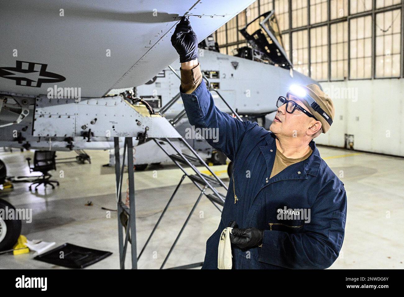 Tech. Sgt. Neil Kott, phase inspection technician, 127th Maintenance ...