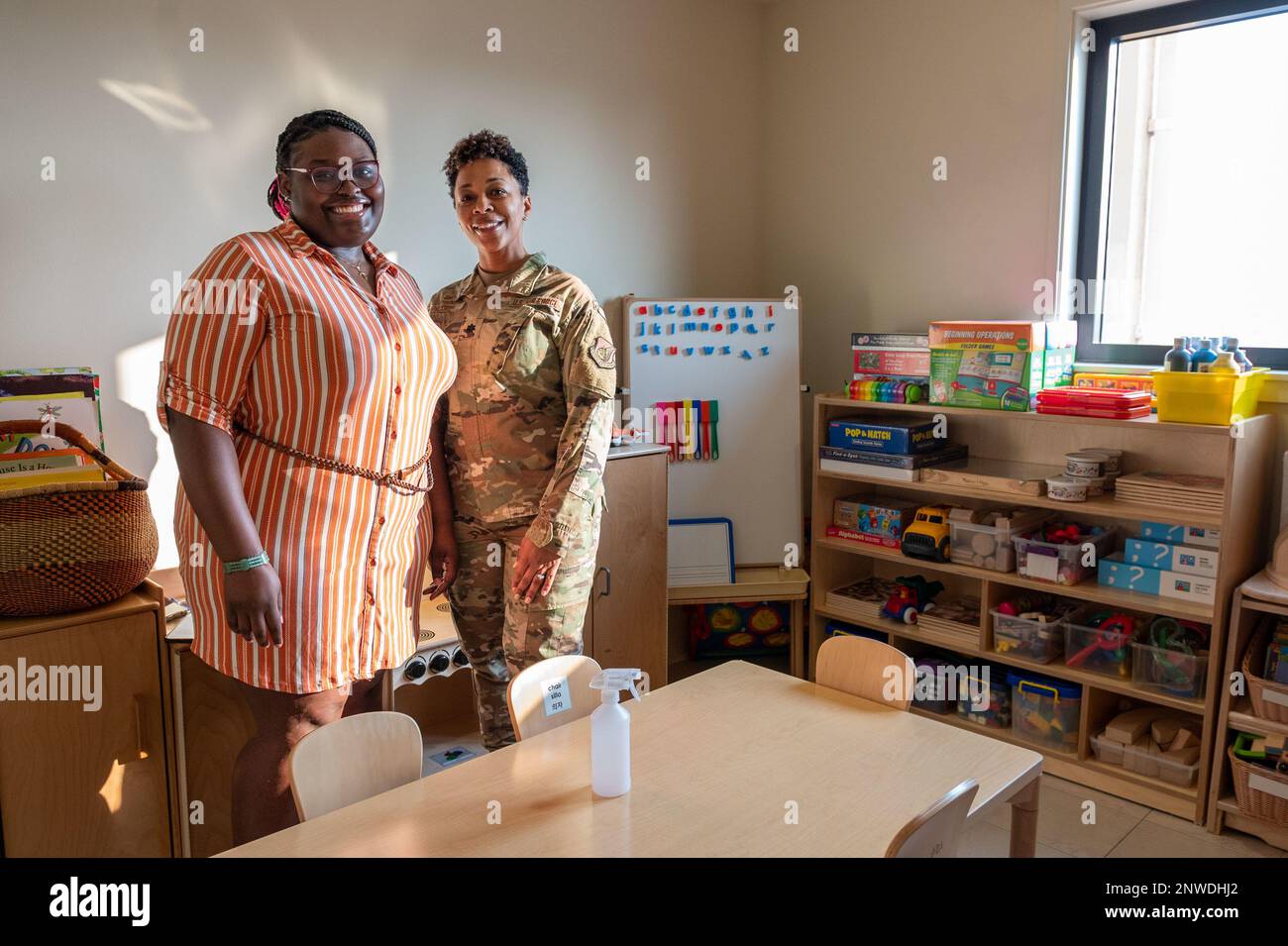 U.S. Air Force Lt. Col. Tamekia Payne, 51st Force Support Squadron ...