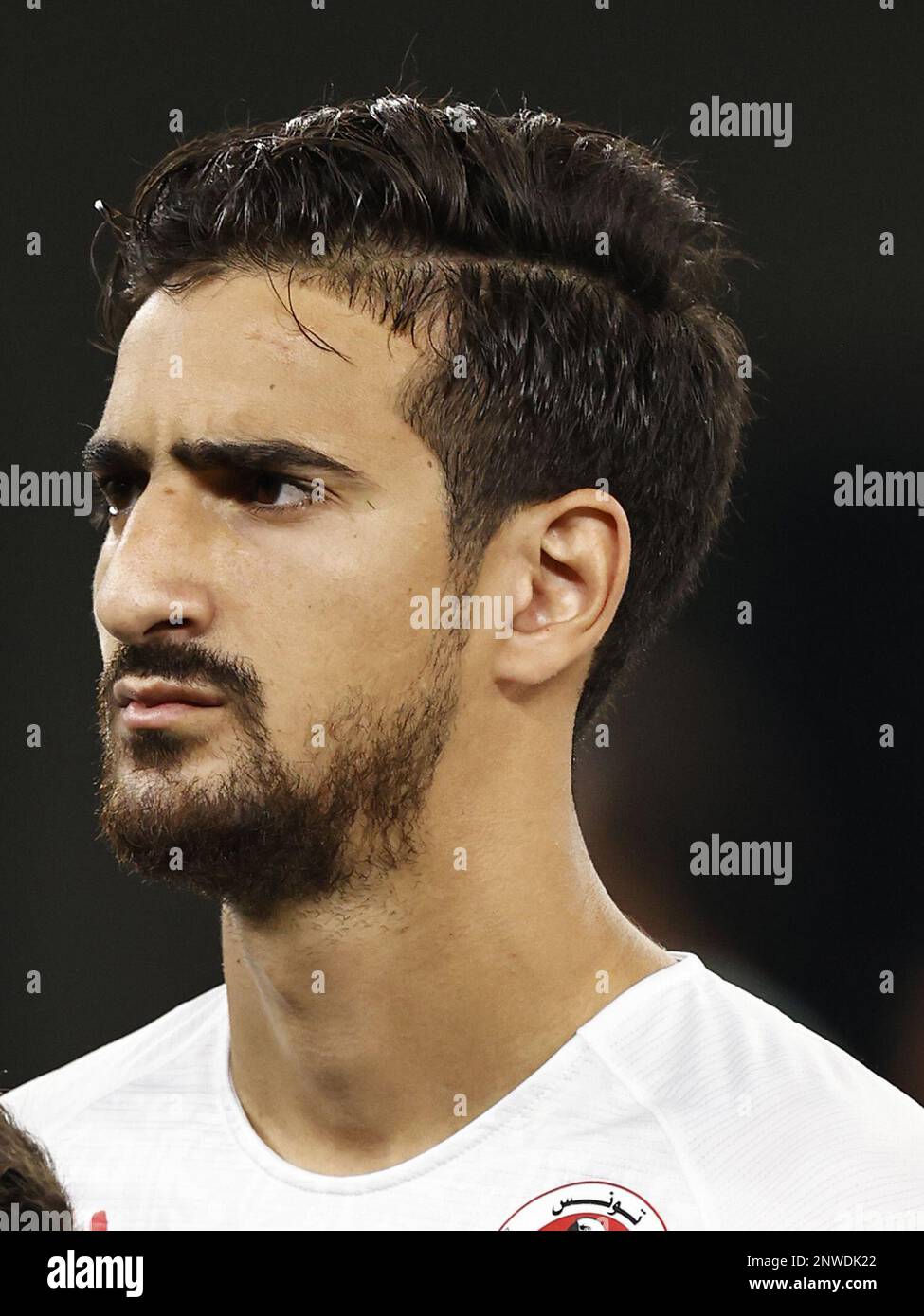 DOHA - Mohamed Ali Ben Romdhane of Tunisia during the FIFA World Cup ...