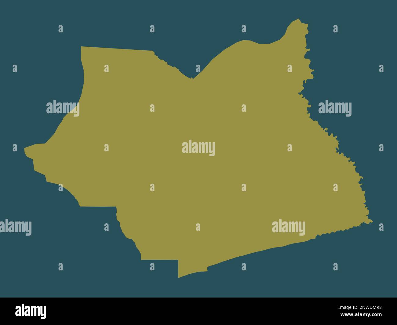 Maritime, region of Togo. Solid color shape Stock Photo - Alamy