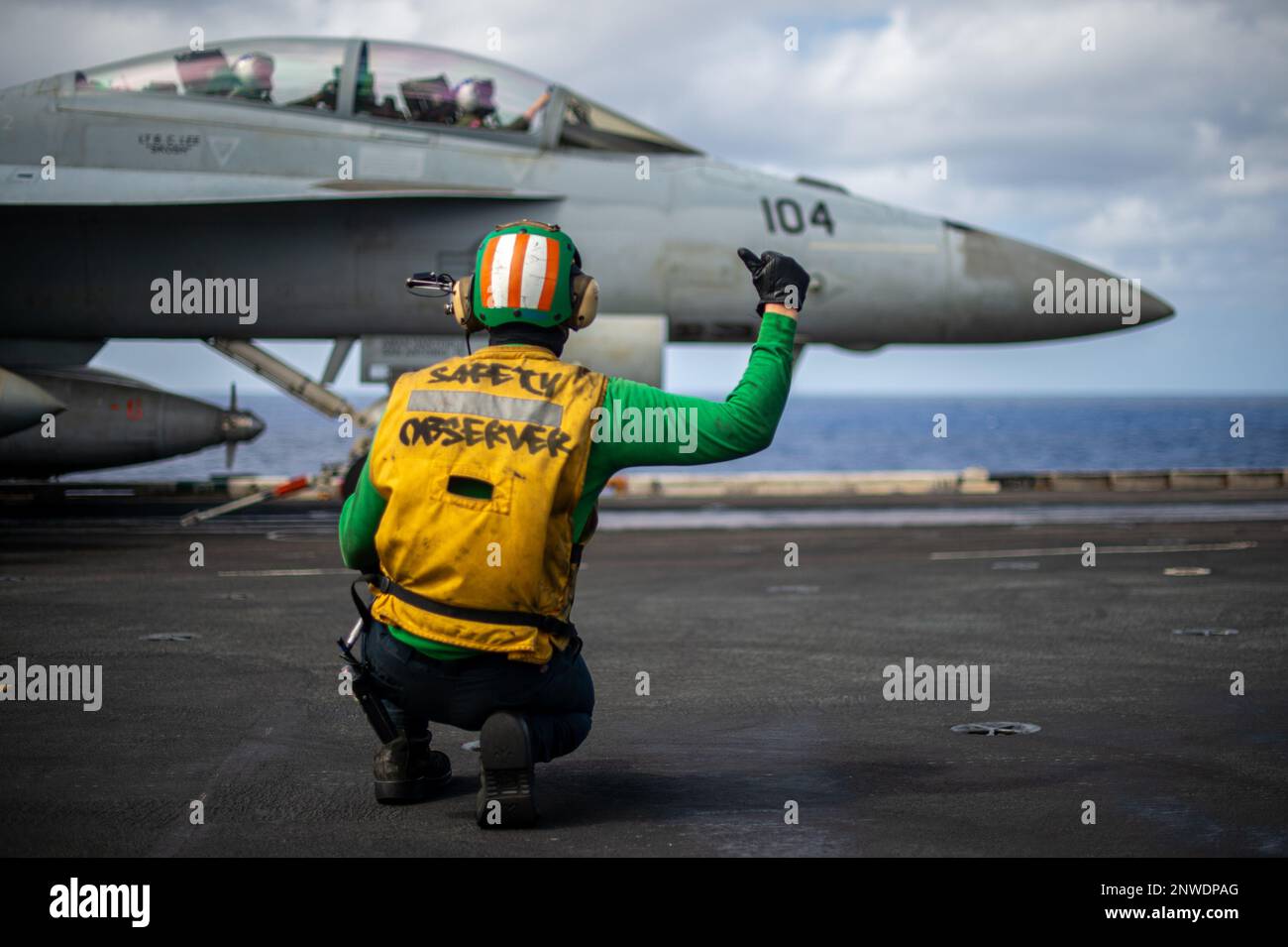 230109-N-DU622-1080 PHILIPPINE SEA (Jan. 9, 2023) An F/A-18F Super ...