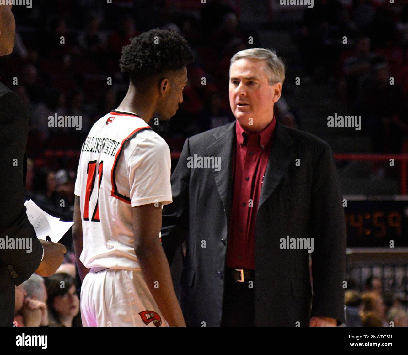 November3, 2018; Western Kentucky Hilltoppers head coach Rick Stansbury ...