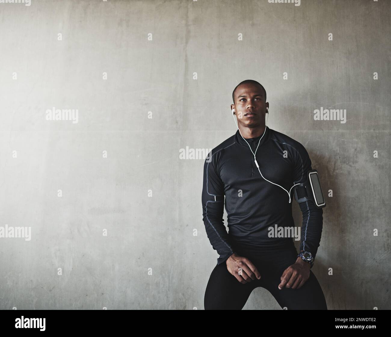 The city is my gym. Shot of a young person working out in and around ...